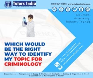 How to Choose the Right Criminology Topic: Recent Research Updates