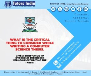 Key Tips for Writing a Computer Science Thesis: Latest Insights