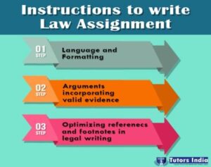 Instructions to Write Law Assignments - Latest University Research Updates